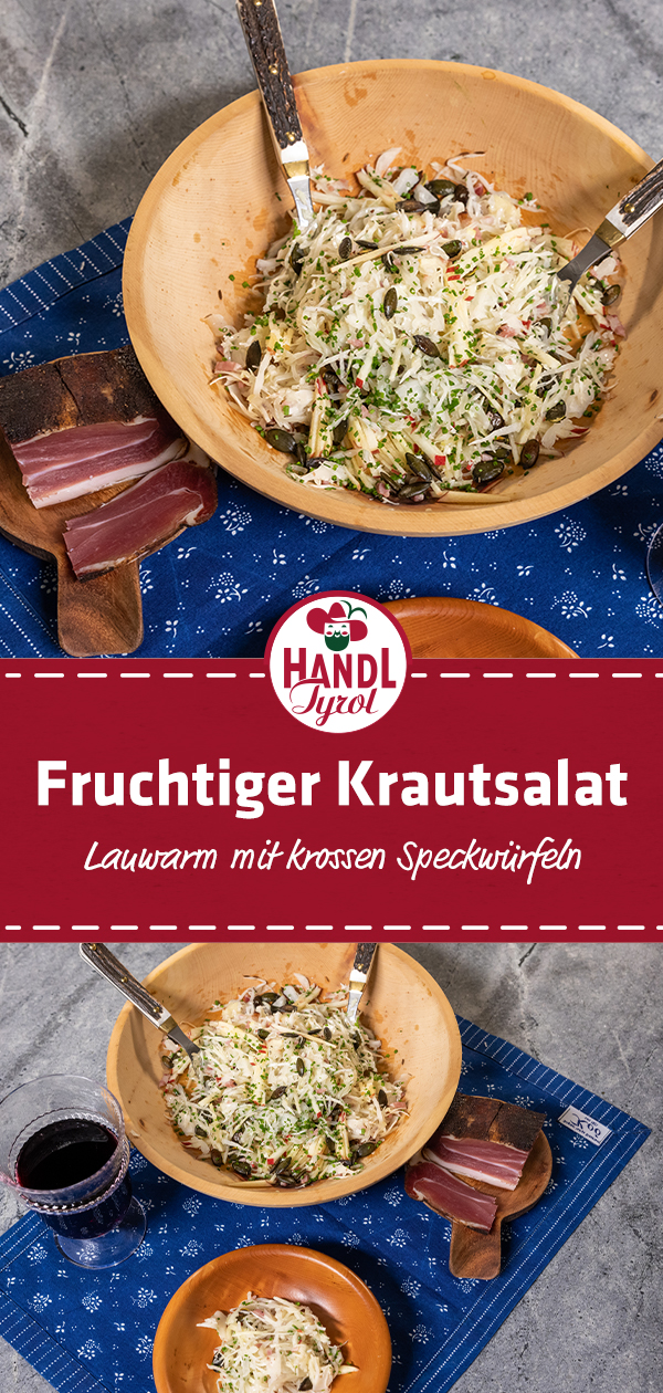 Warmer Krautsalat mit feinen Speckwürfeln - HANDL TYROL