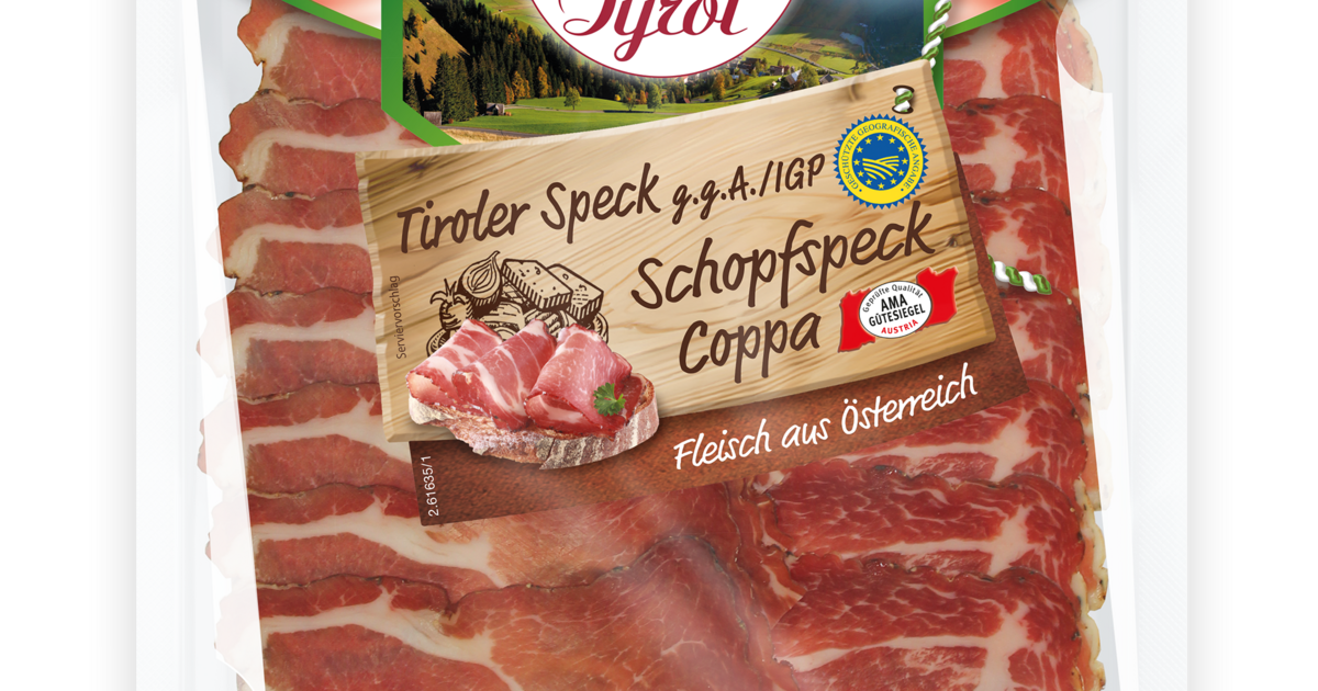 Tiroler Speck g.g.A. Schopfspeck - HANDL TYROL